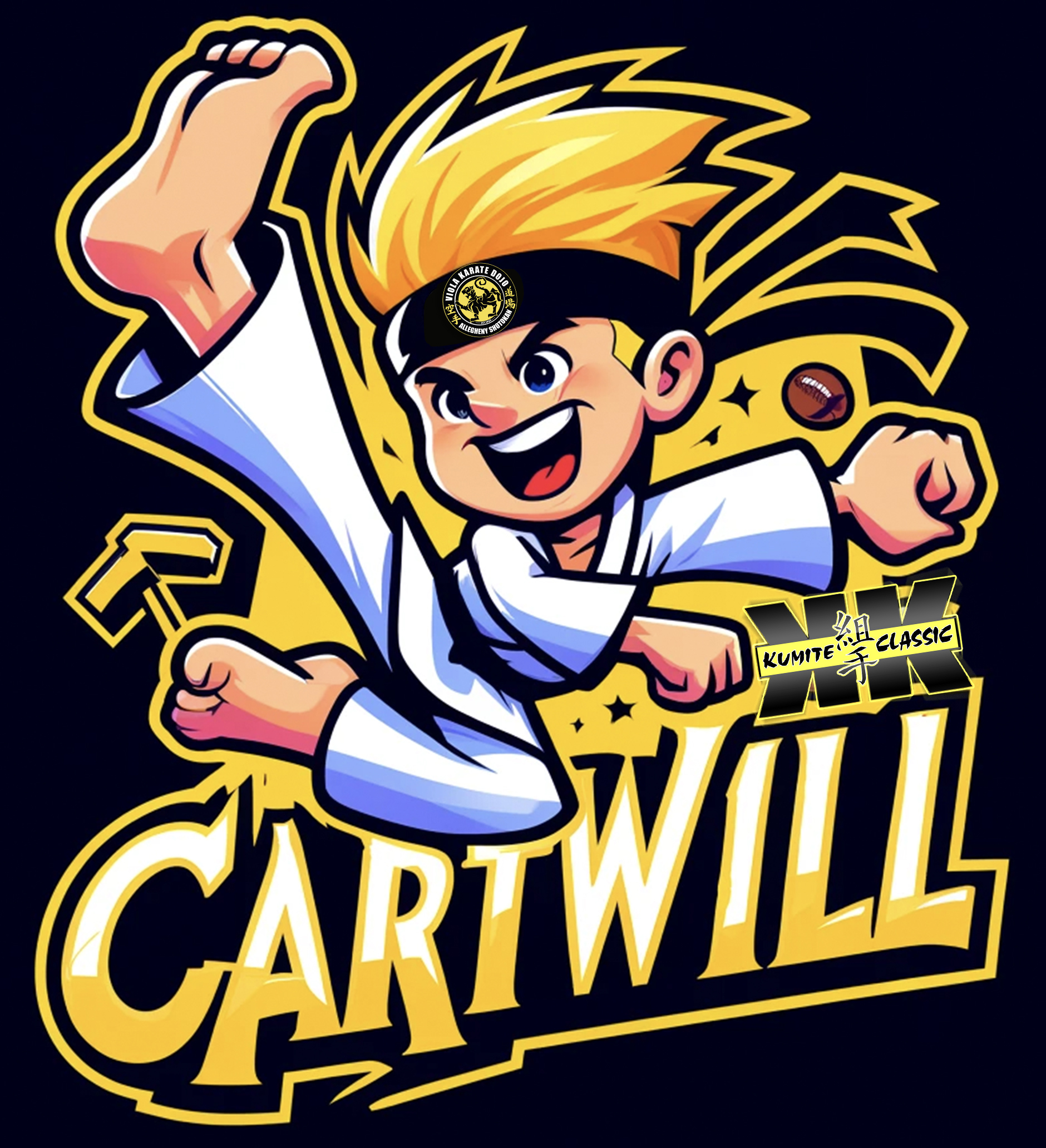 Cartwill Viola - winning one cart wheel kick at a time - Kumite Classic
